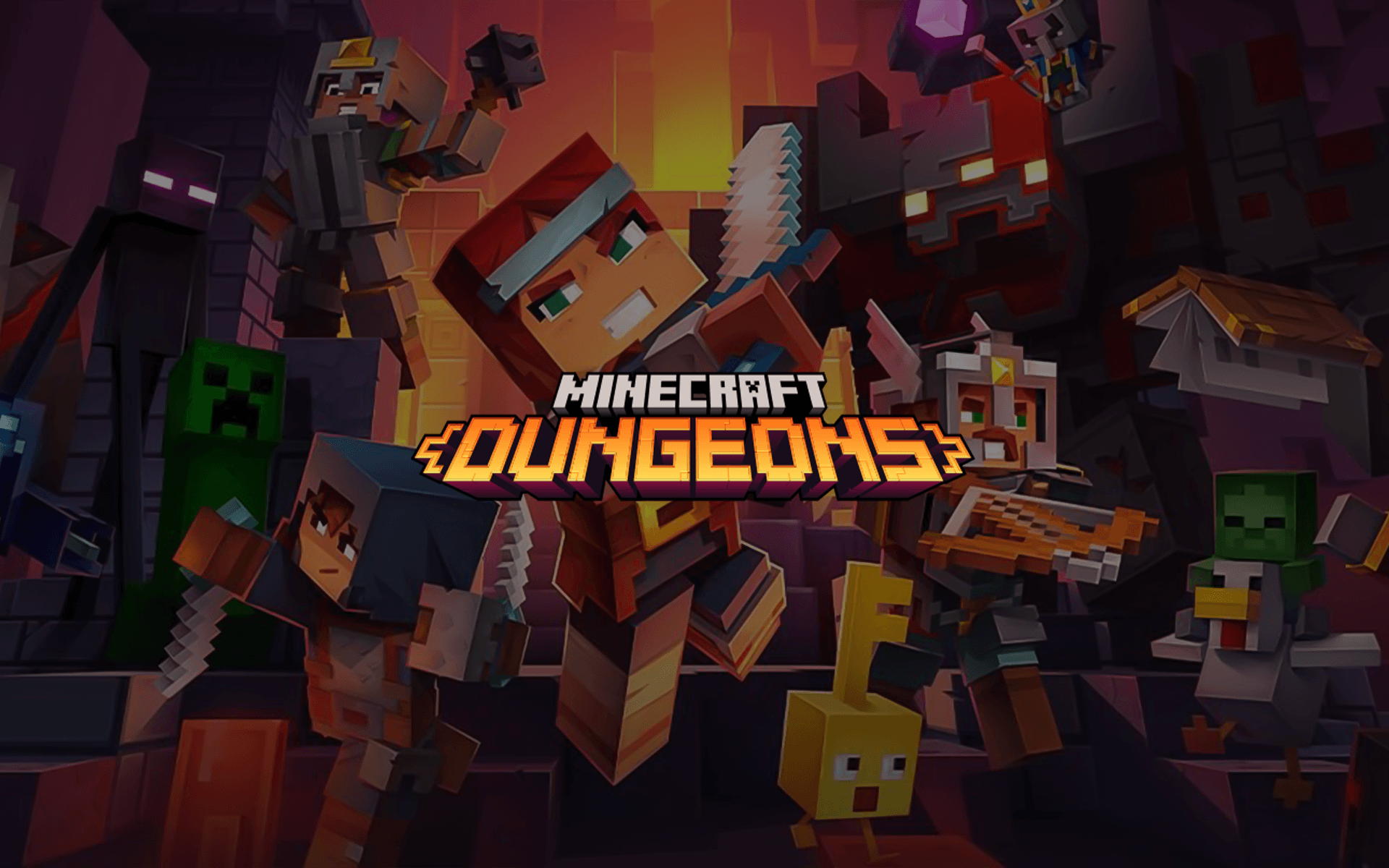Minecraft Dungeons para Windows + Launcher - Insignia Game